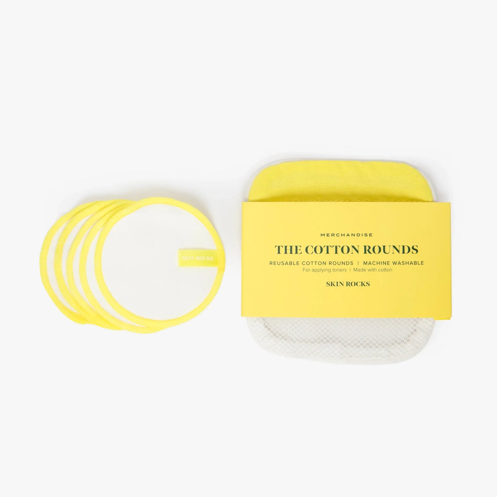 The Cotton Rounds | Reusable Facial Cotton Pads | Skin Rocks