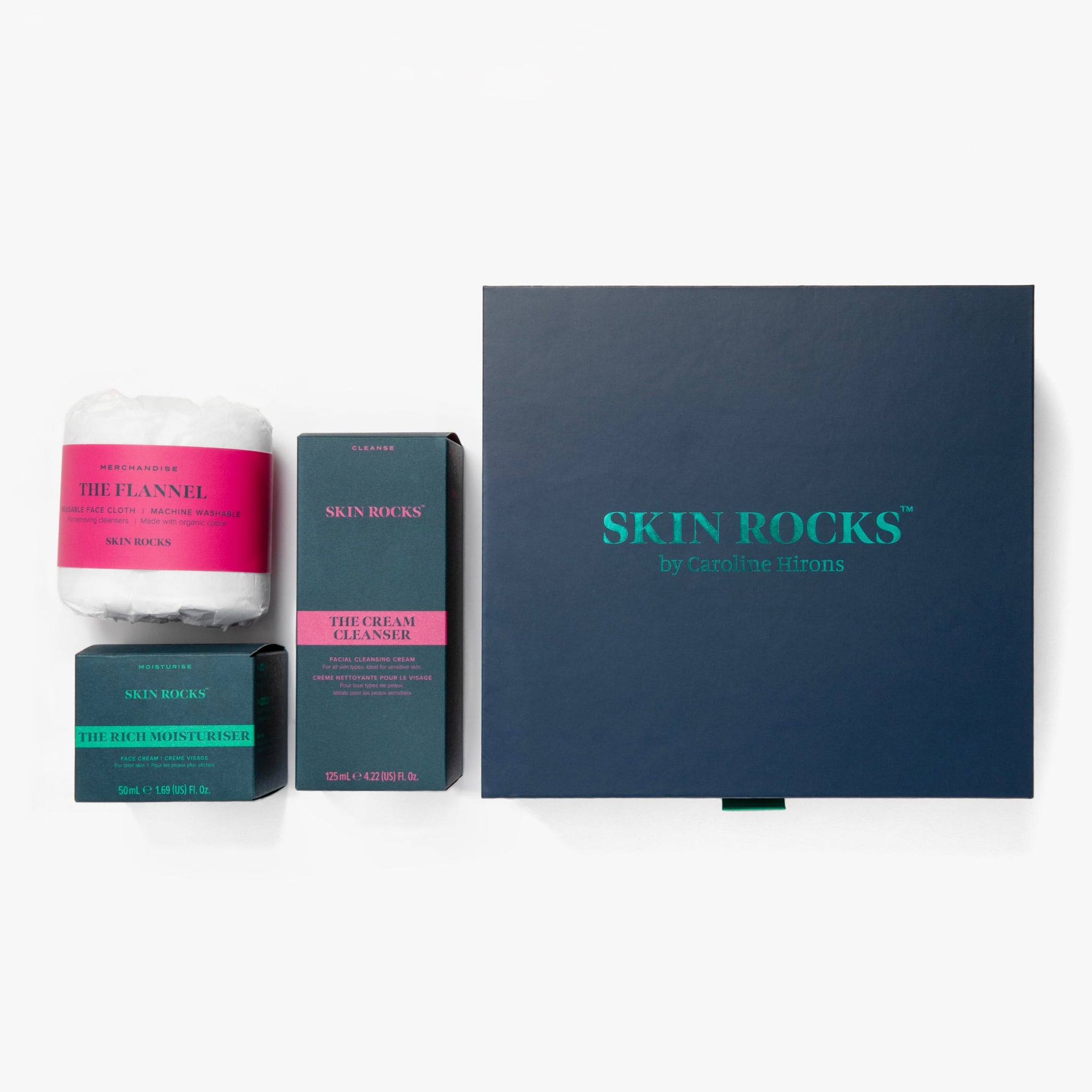 The Bookends™ Rich Edition Skincare Gift Set | Skin Rocks